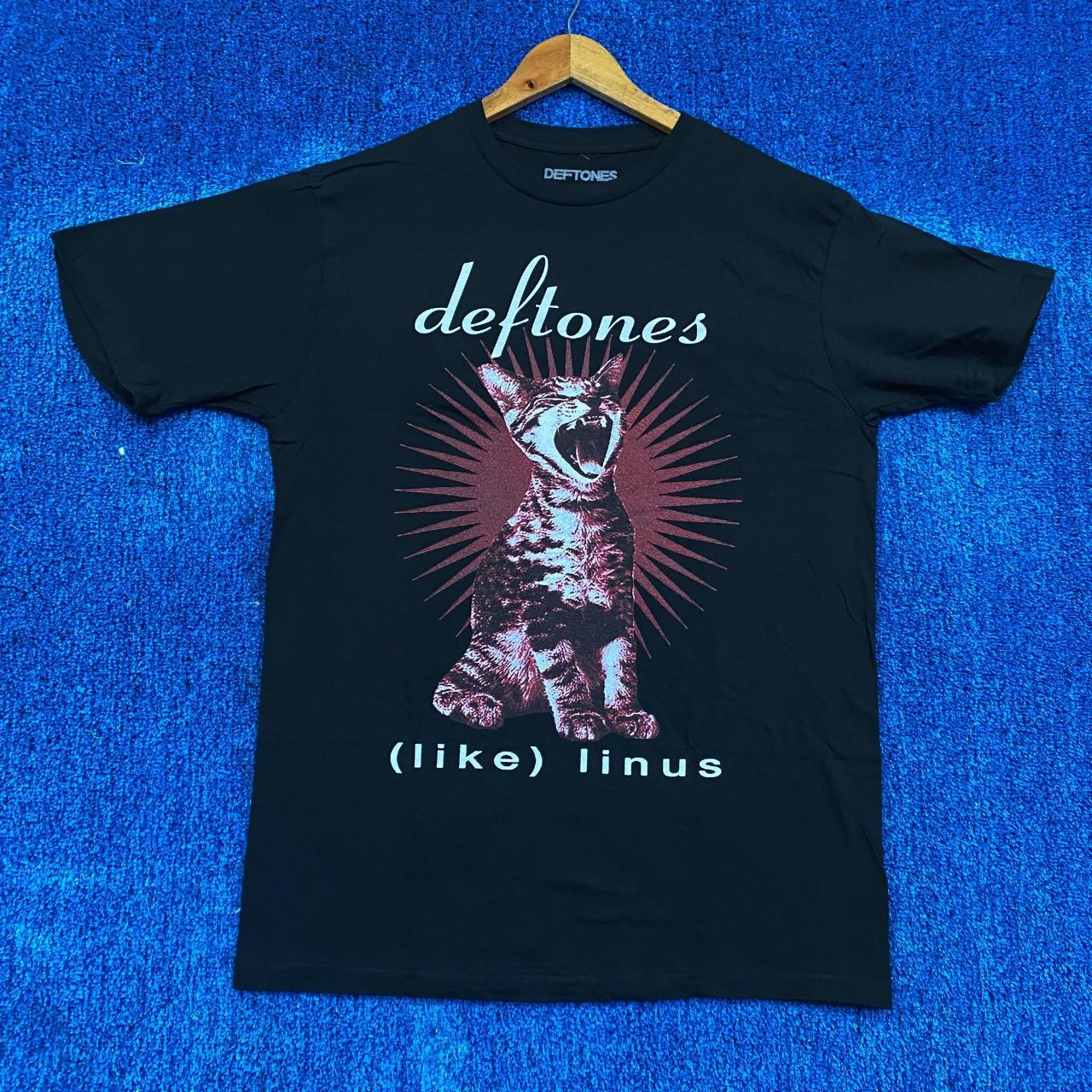 Deftones (Like) Linus Kitty Demo Rock Tee XL approx... - Depop