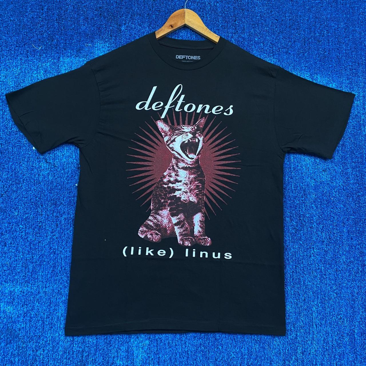 Deftones (Like) Linus Kitty Demo Rock Tee XL approx... - Depop