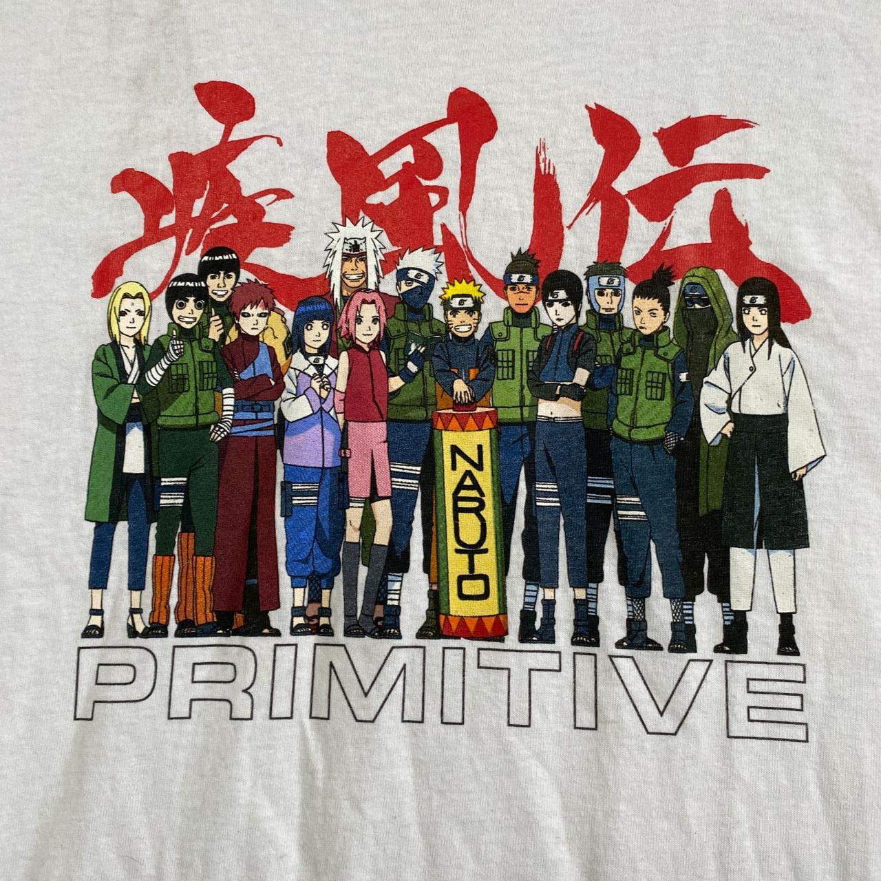 Primitive x Naruto Shippuden Hidden Leaf Village Tee... - Depop