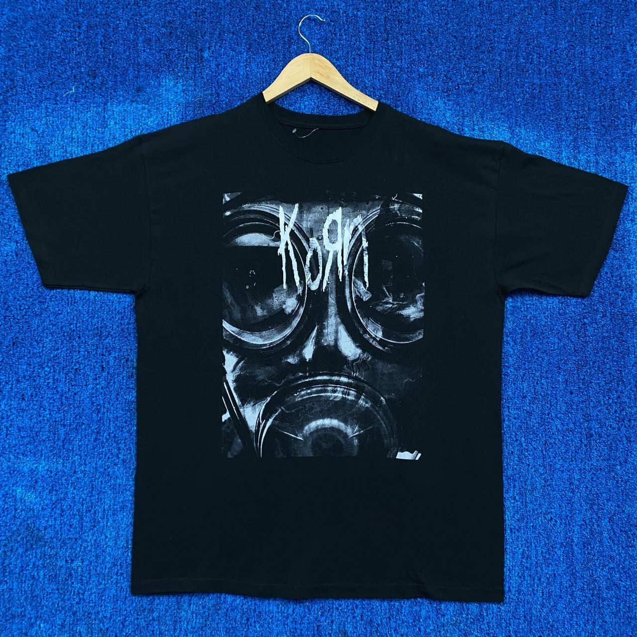 Korn Gas Mask Tour Poster Heavy Metal Tee XL approx... - Depop