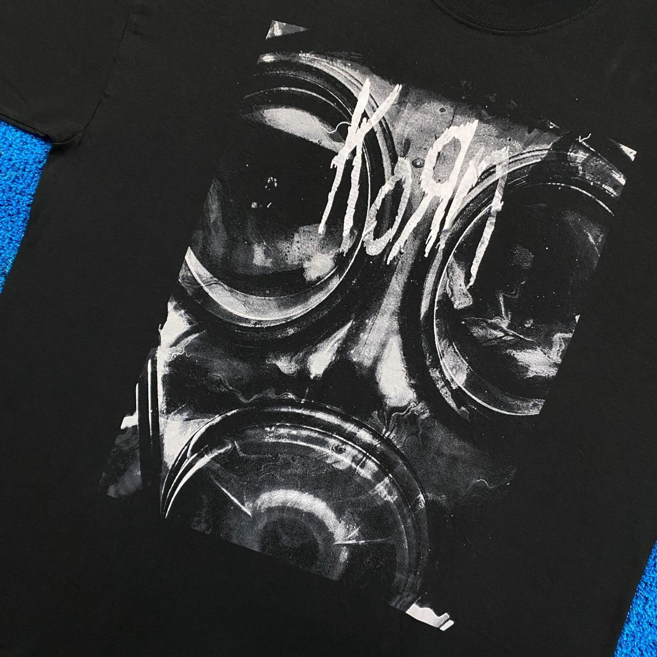 Korn Gas Mask Tour Poster Heavy Metal Tee XL approx... - Depop