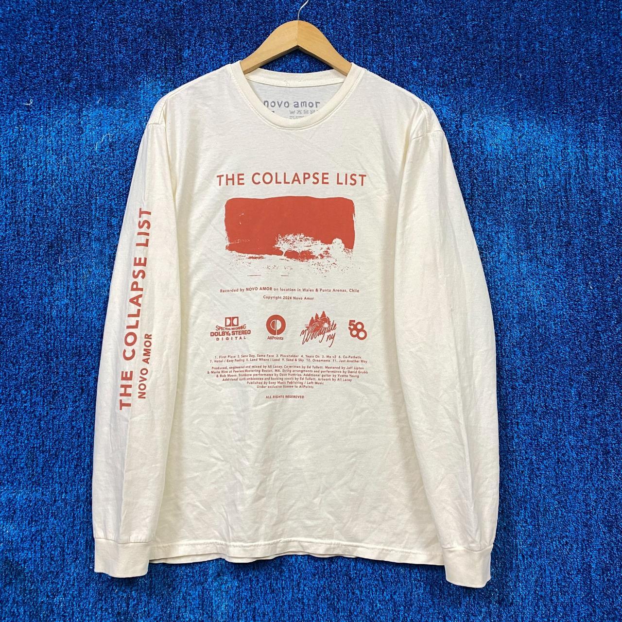 Novo Amor The Collapse List Folk Rock Musician Long... - Depop