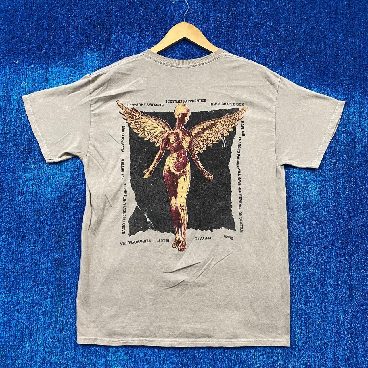 Nirvana In Utero Album Art & Track-listing Grunge... | Depop