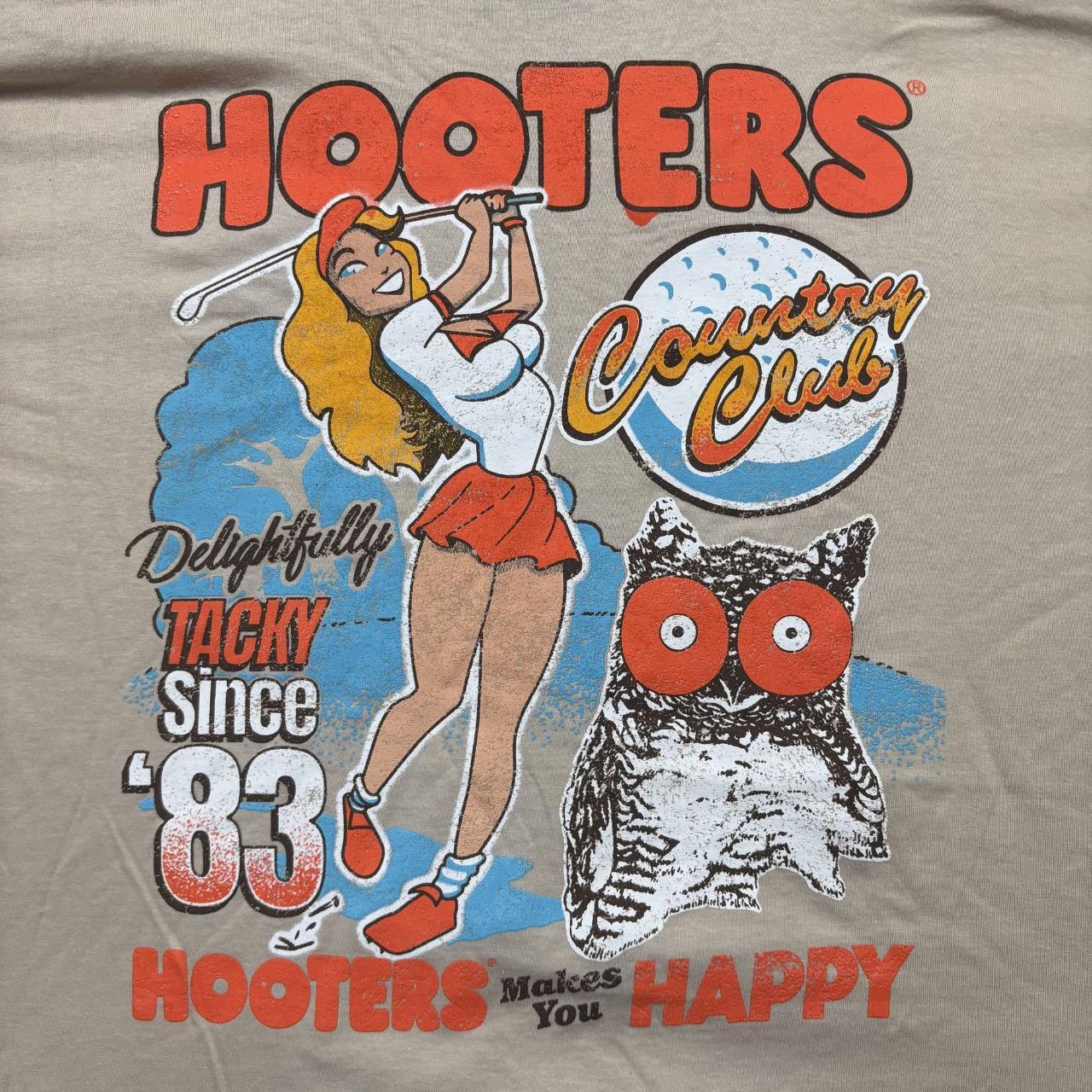 Hooters Tacky Since 83 Golf Country Club Wings Promo... | Depop