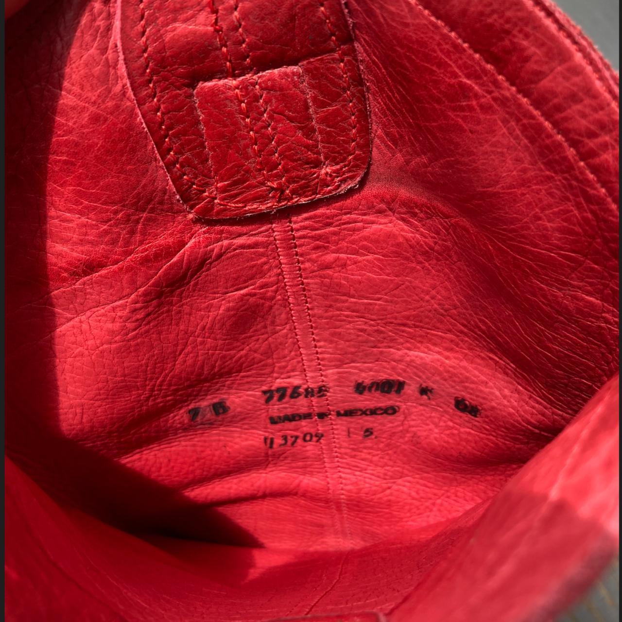 Frye Women's Red Boots | Depop