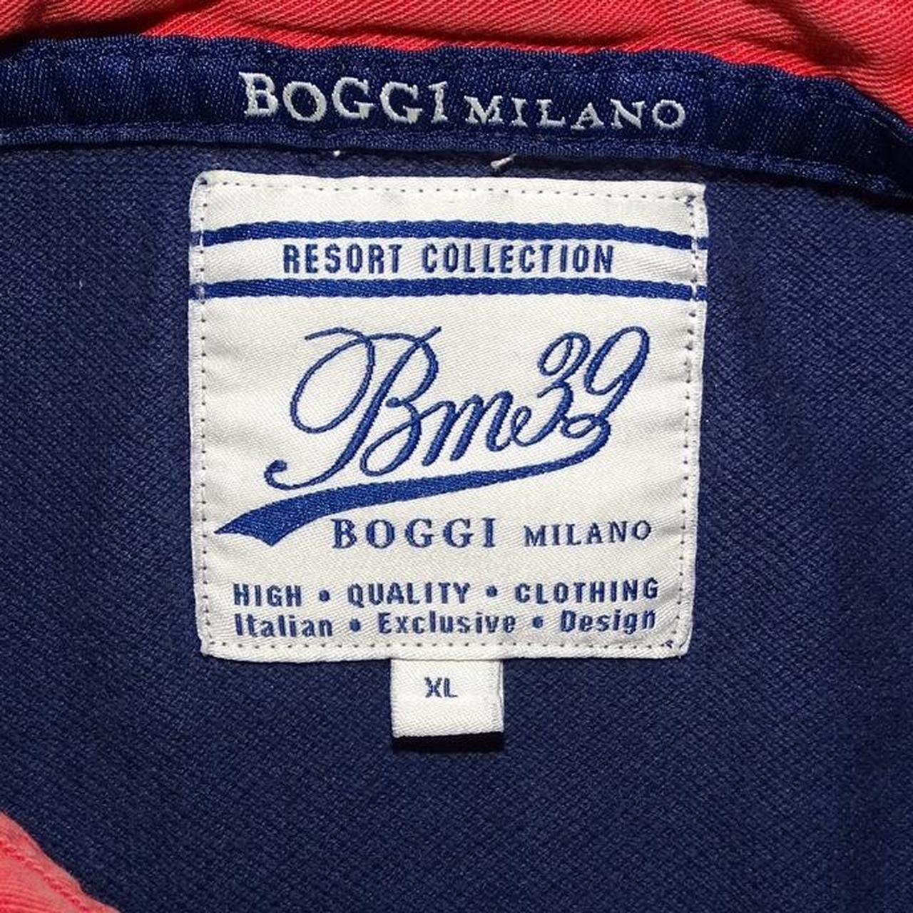 Vintage Boggi Milano designer polo shirt. Free... - Depop