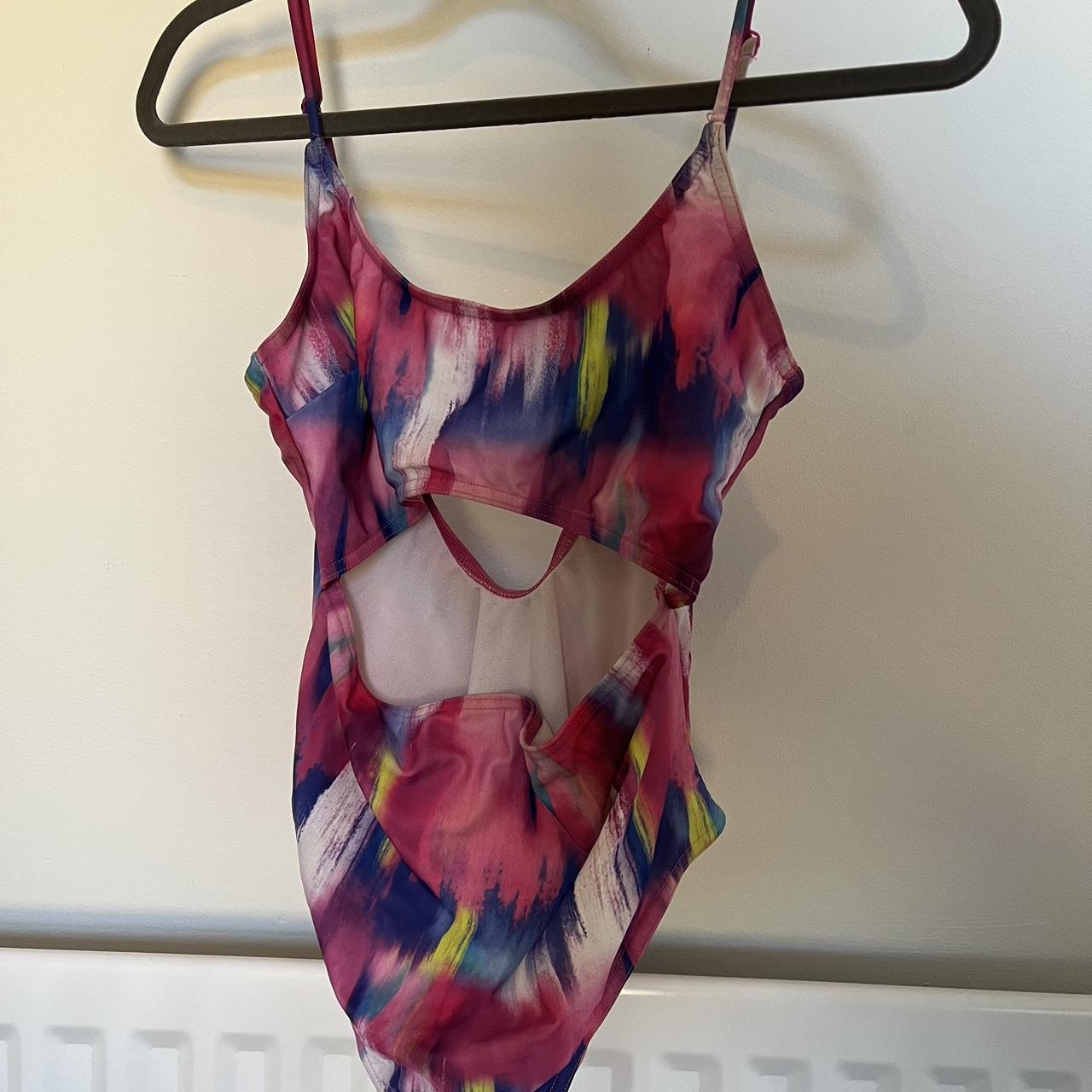 ASOS Swimsuit one piece Super cute tie dye pattern... - Depop