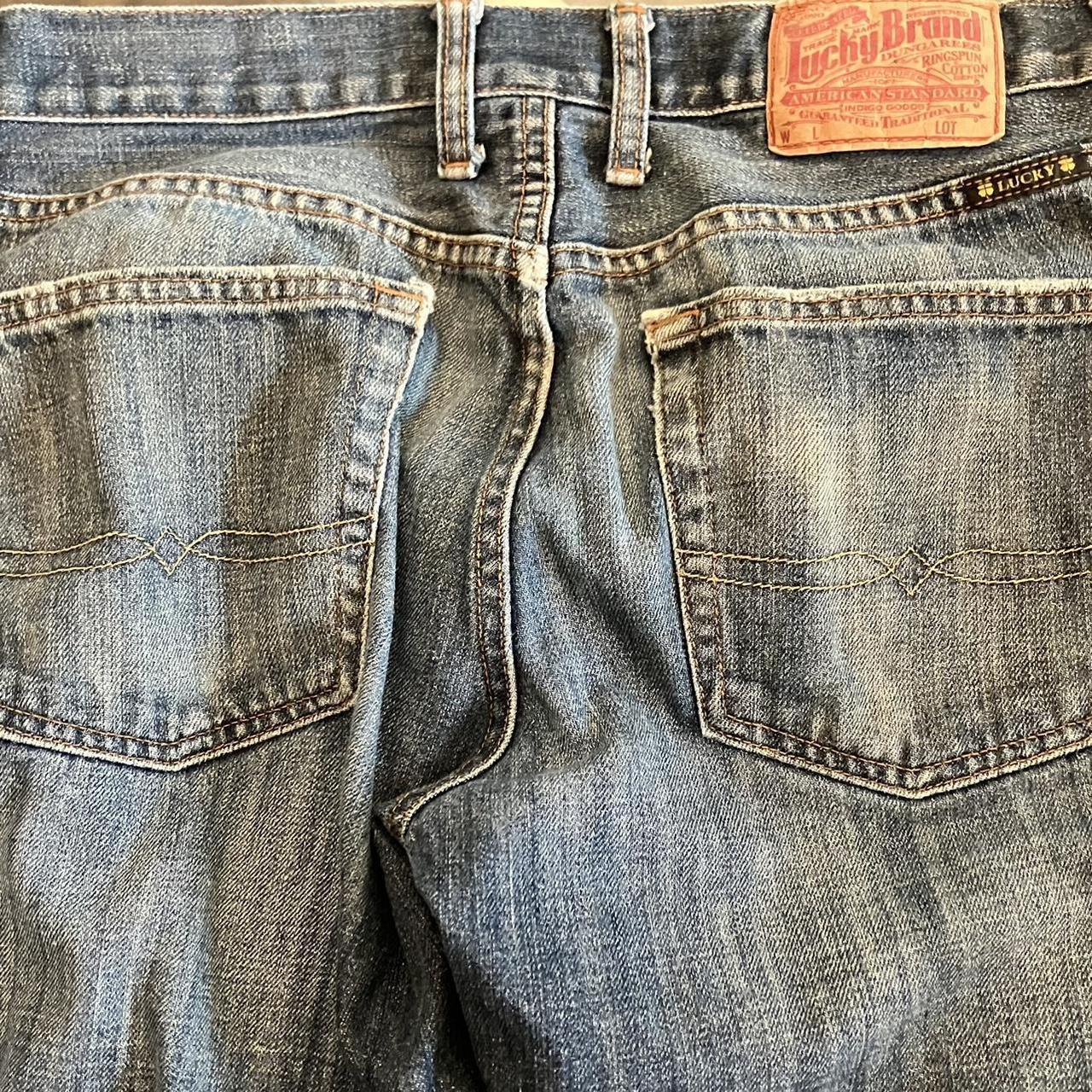 rare vintage "lucky you" jeans size 32... - Depop