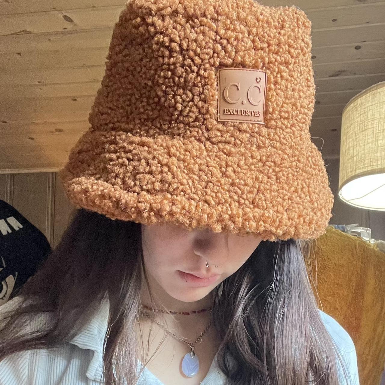 C.C bucket hat, like new. Fits small. - Depop