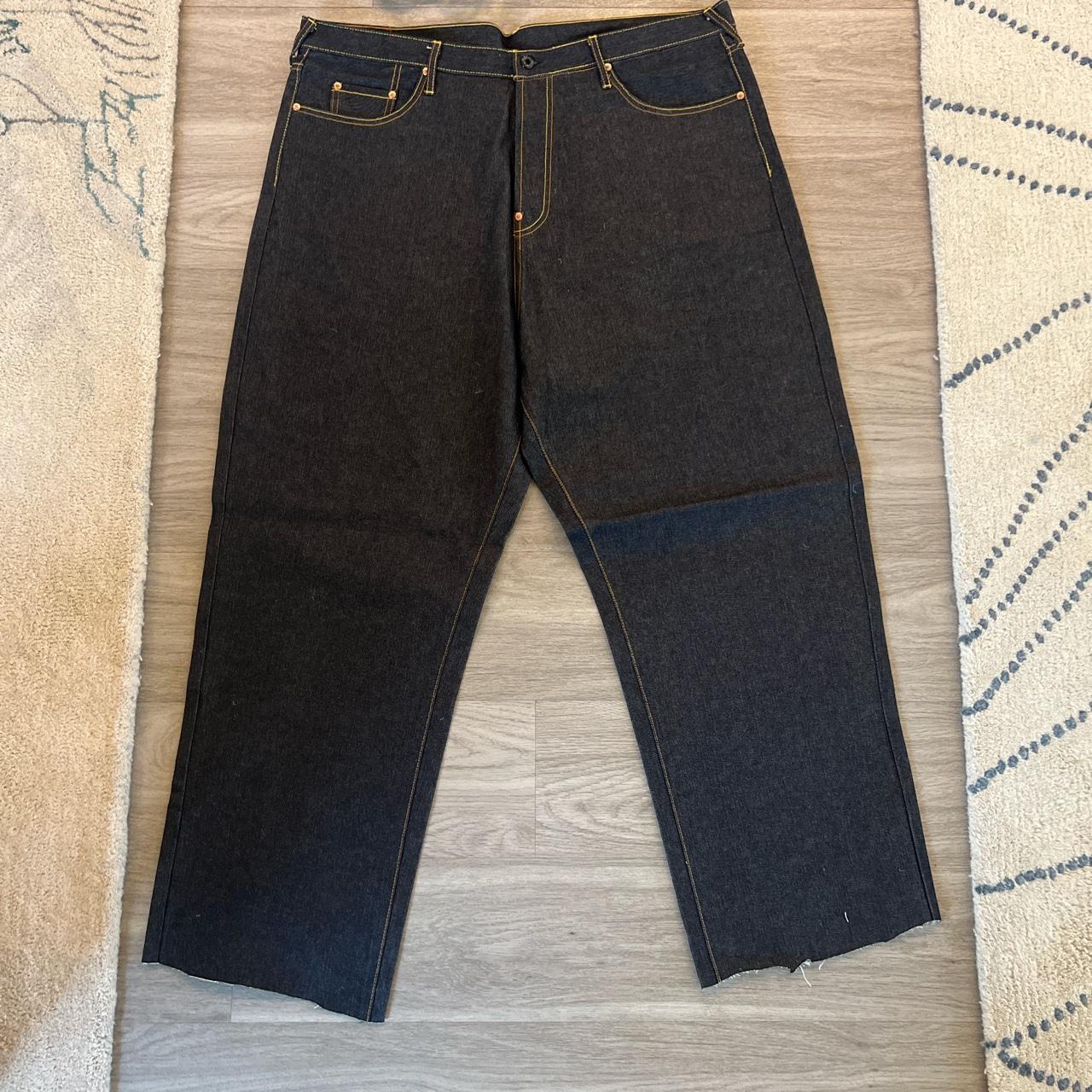 Sick vintage RMC jeans Cut down to a 44x31 perfect... - Depop