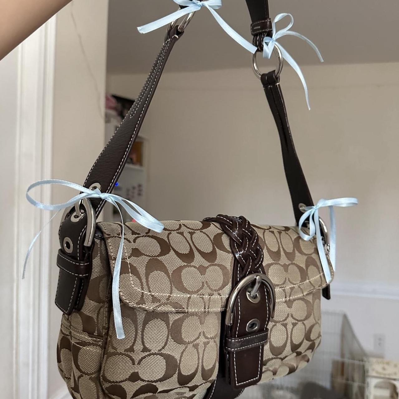 Coach Boho Braided buckle bag 🧸 adorable but I’m... - Depop