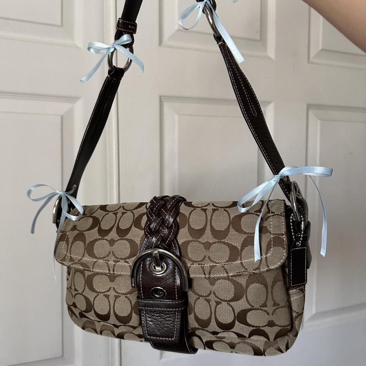 Coach Boho Braided buckle bag 🧸 adorable but I’m... - Depop