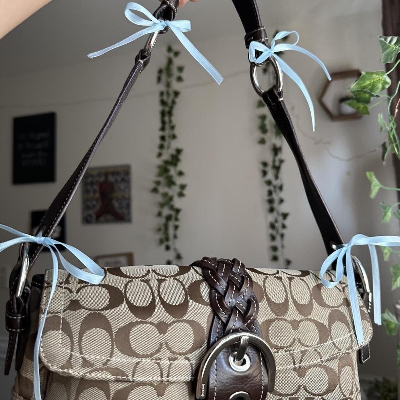 Coach Boho Braided buckle bag 🧸 adorable but I’m... - Depop