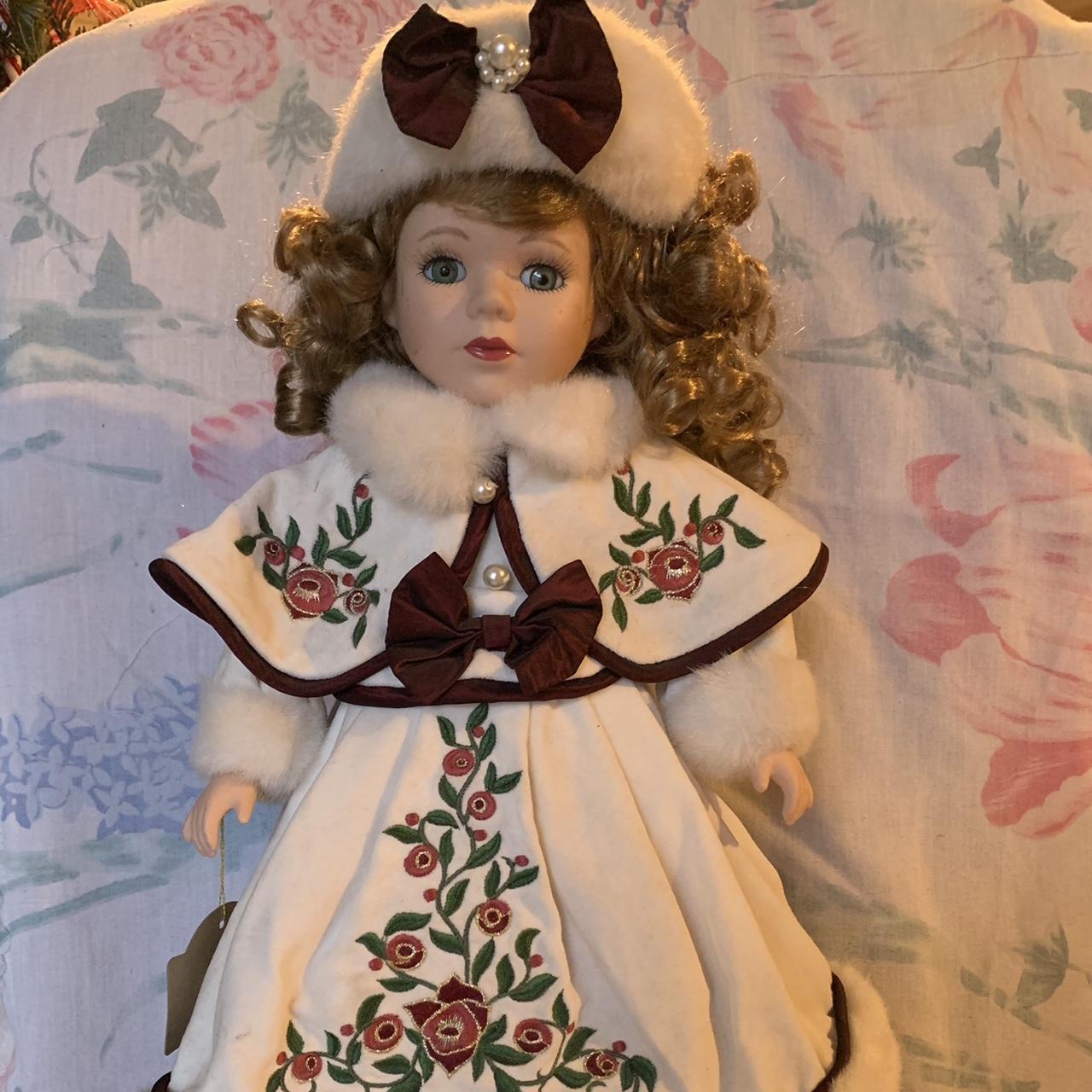 Vintage porcelain doll #coquette#vintage#cottagecore - Depop