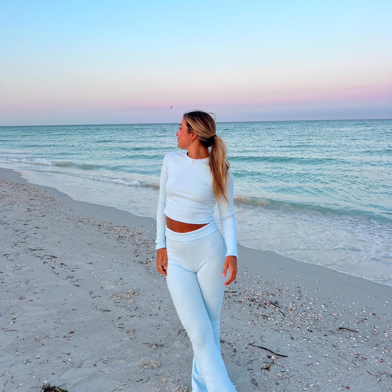 Edikted Blue Set - worn once - Depop