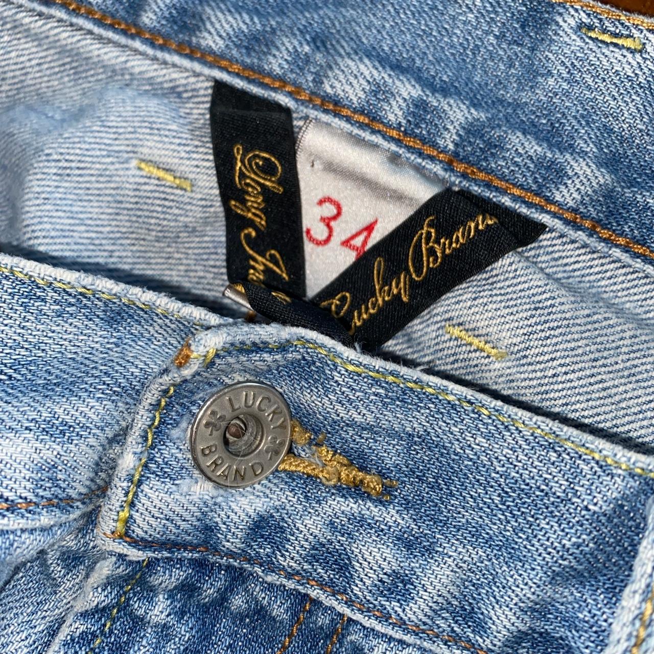 Vintage Lucky Brand Ripped Jeans 32 Luckybrand Depop