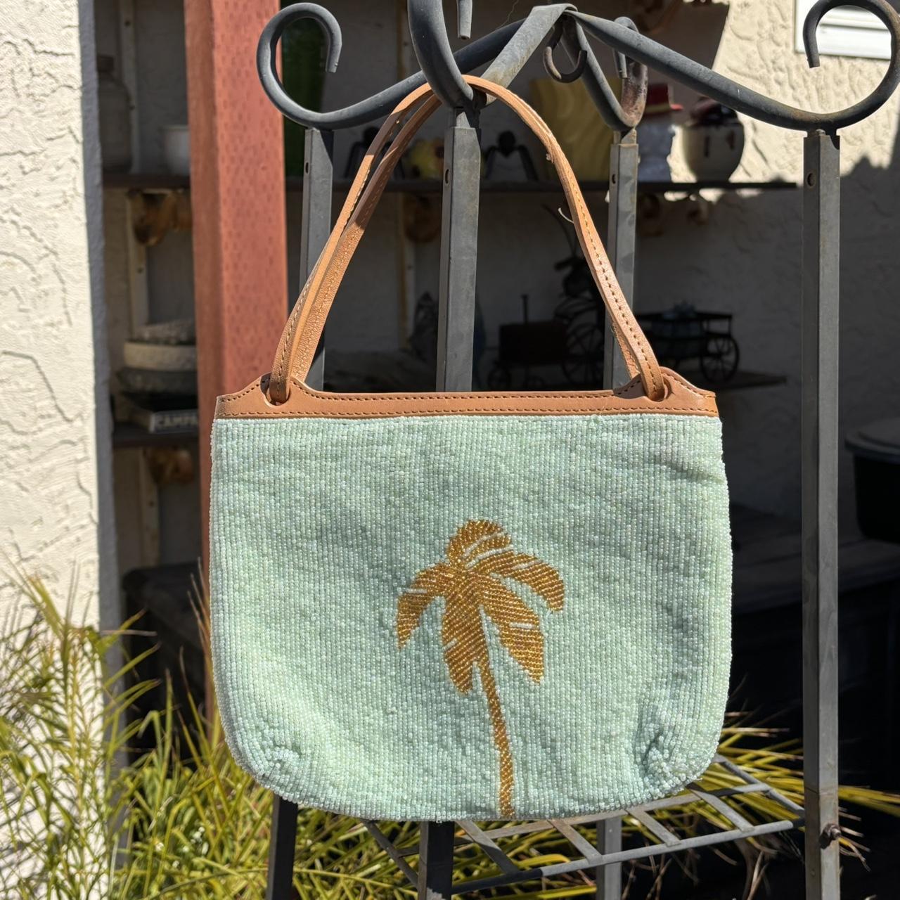 Tommy Bahama mini beaded palm tree purse 🌴 pretty... | Depop