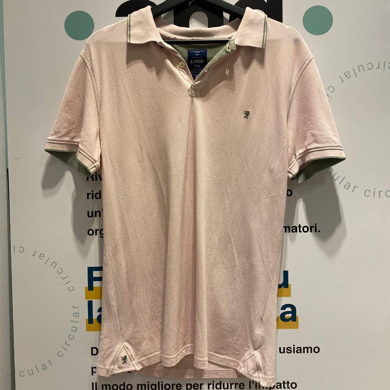 Polo marchio Jaggy, taglia L. Il colore principale è... - Depop