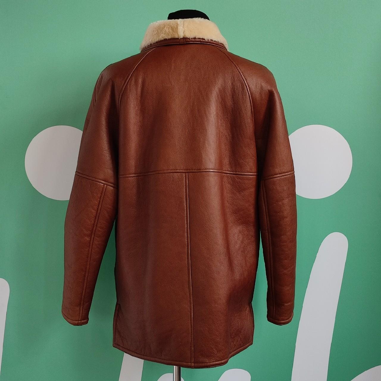 Montone Shearling, marca Belfe, marrone, composto in... - Depop