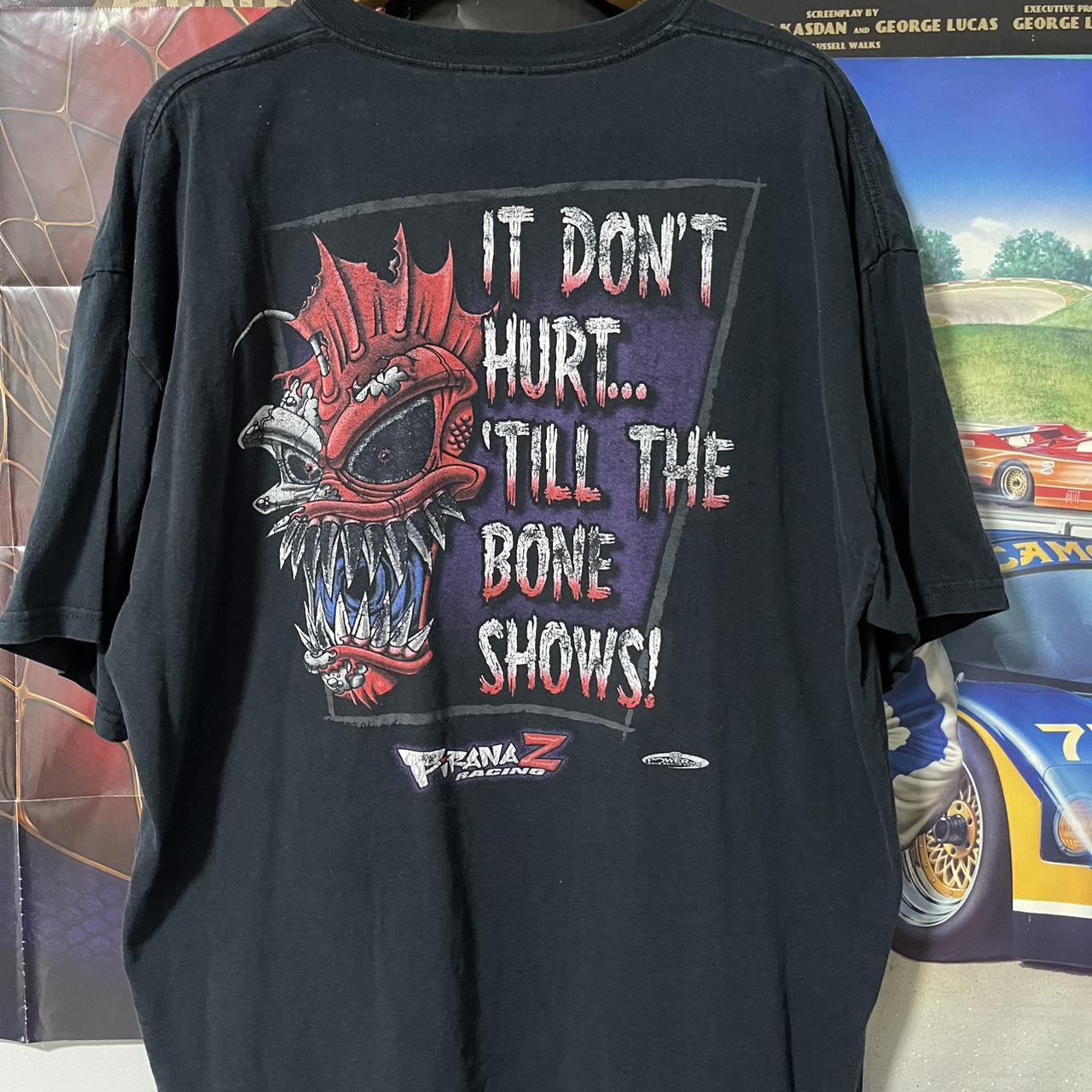 1999 PiranaZ Racing y2k skater tee "It Don't Hurt... | Depop
