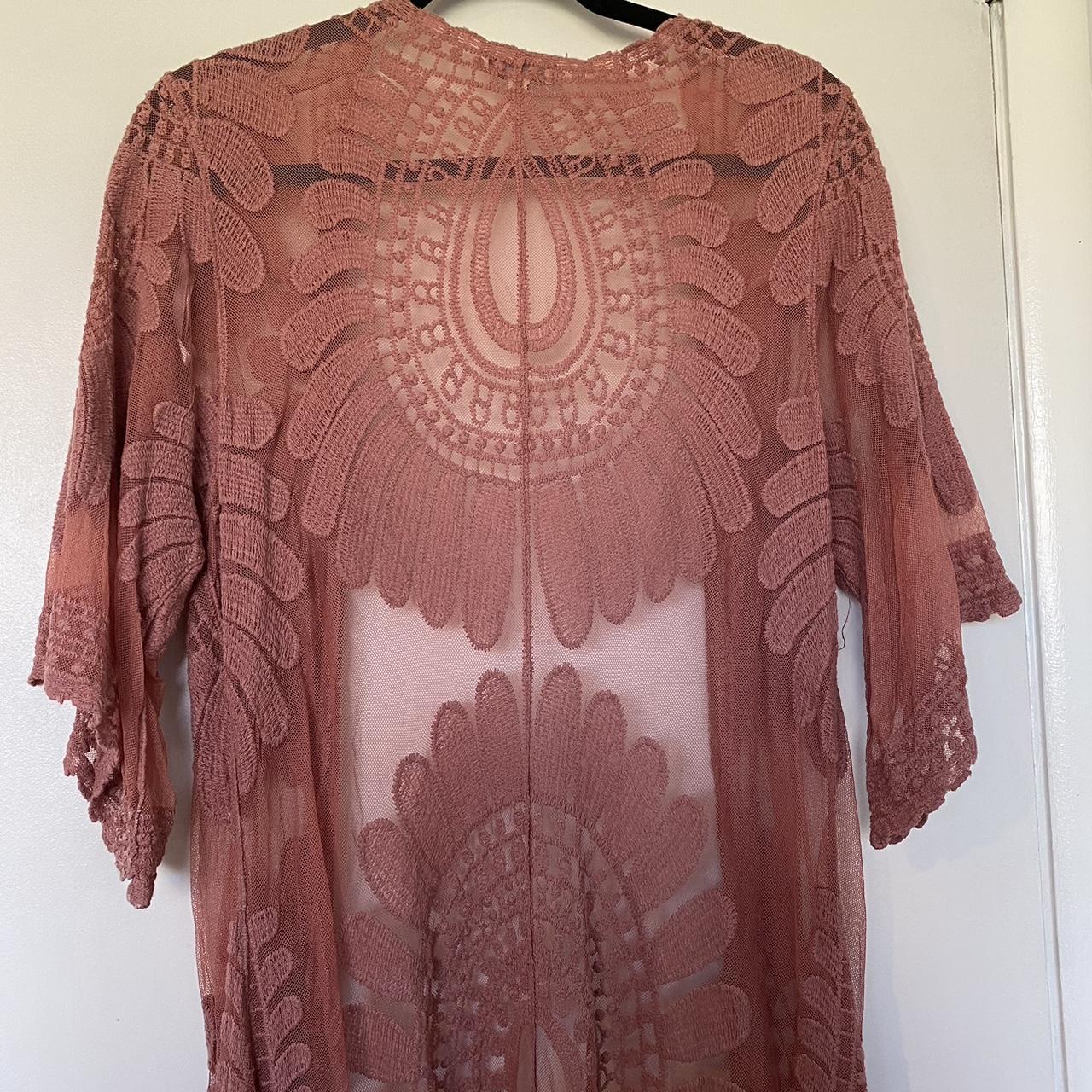 Long line swim suit cover up Can also be used to... - Depop