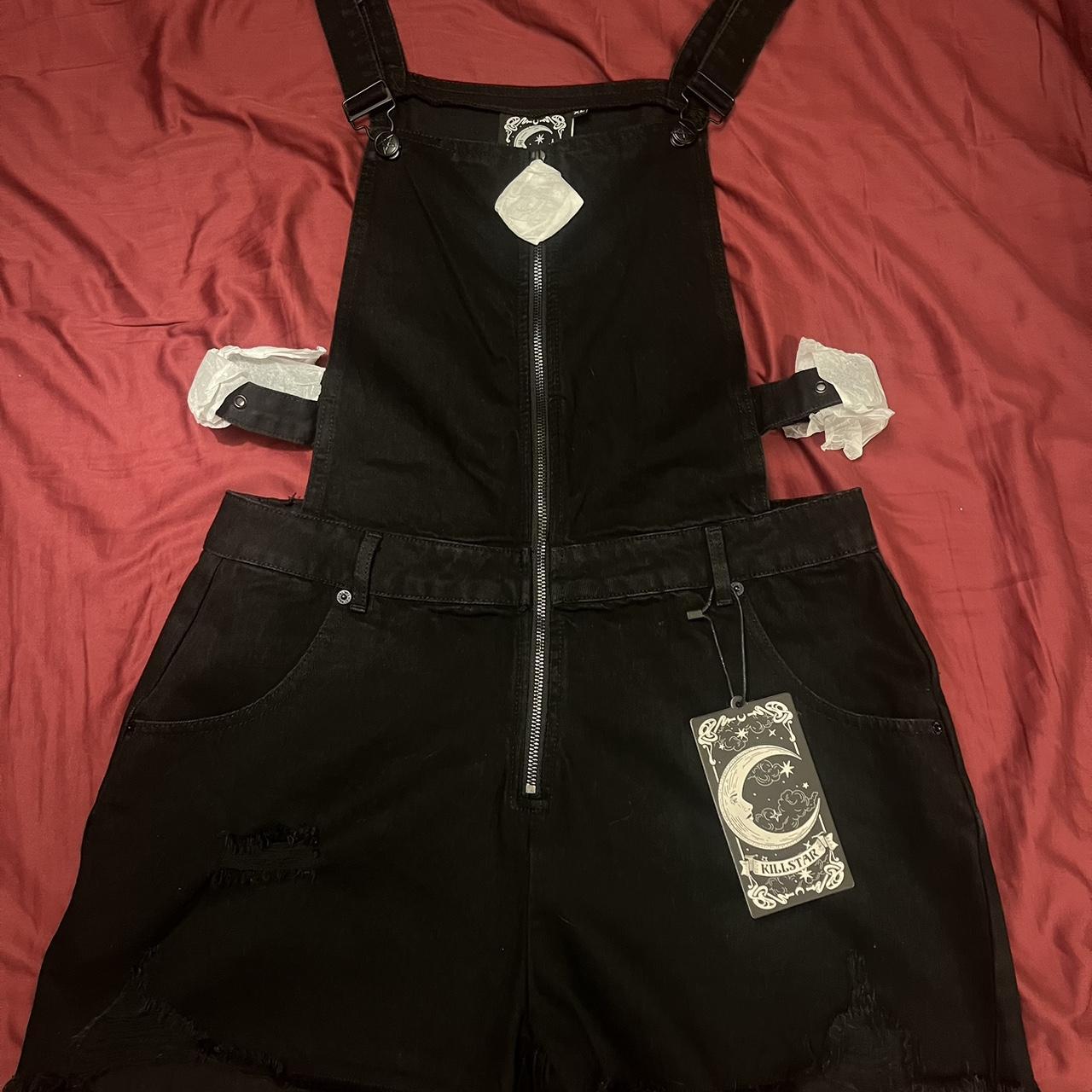 killstar "damaged goods" overalls in perfect... - Depop