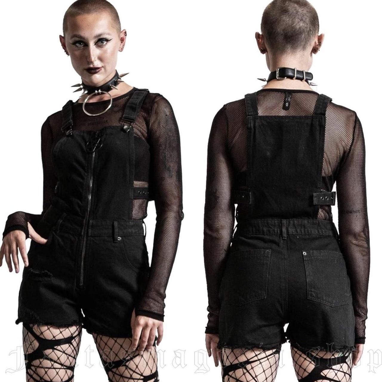 killstar "damaged goods" overalls in perfect... - Depop