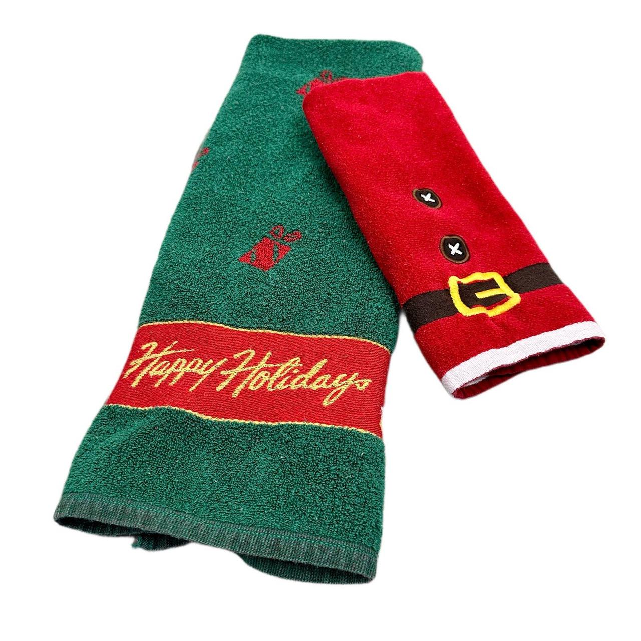 These Christmas towels are so cute and I love the... - Depop