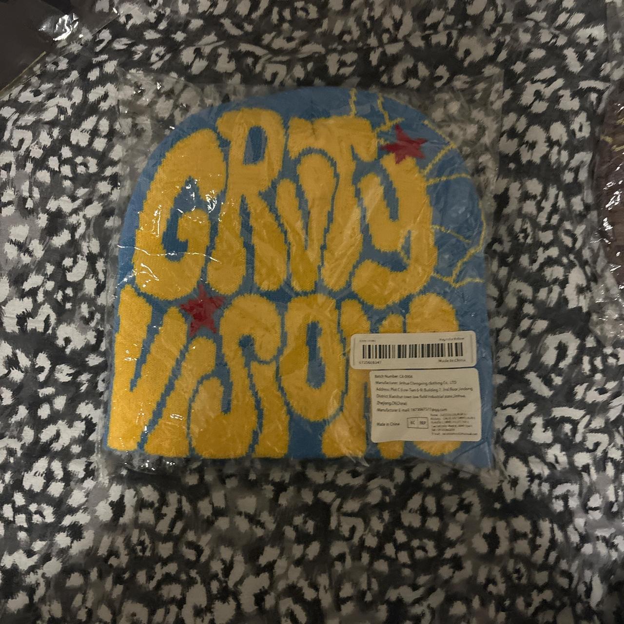 Gravity Vision blue and yellow Beanie #new #Spider... | Depop