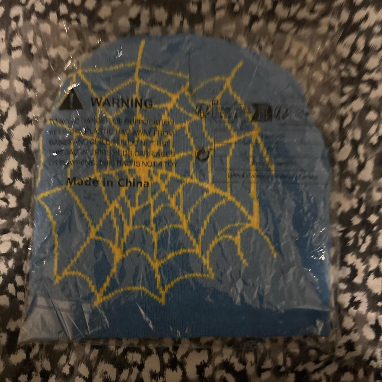Gravity Vision blue and yellow Beanie #new #Spider... | Depop