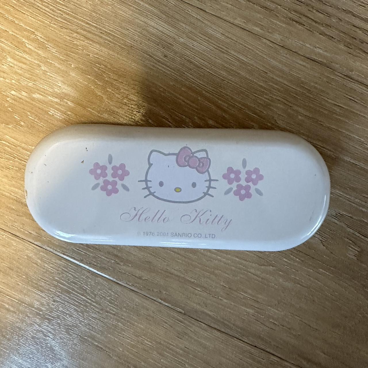 RARE VINTAGE hello kitty glasses case. In great... | Depop