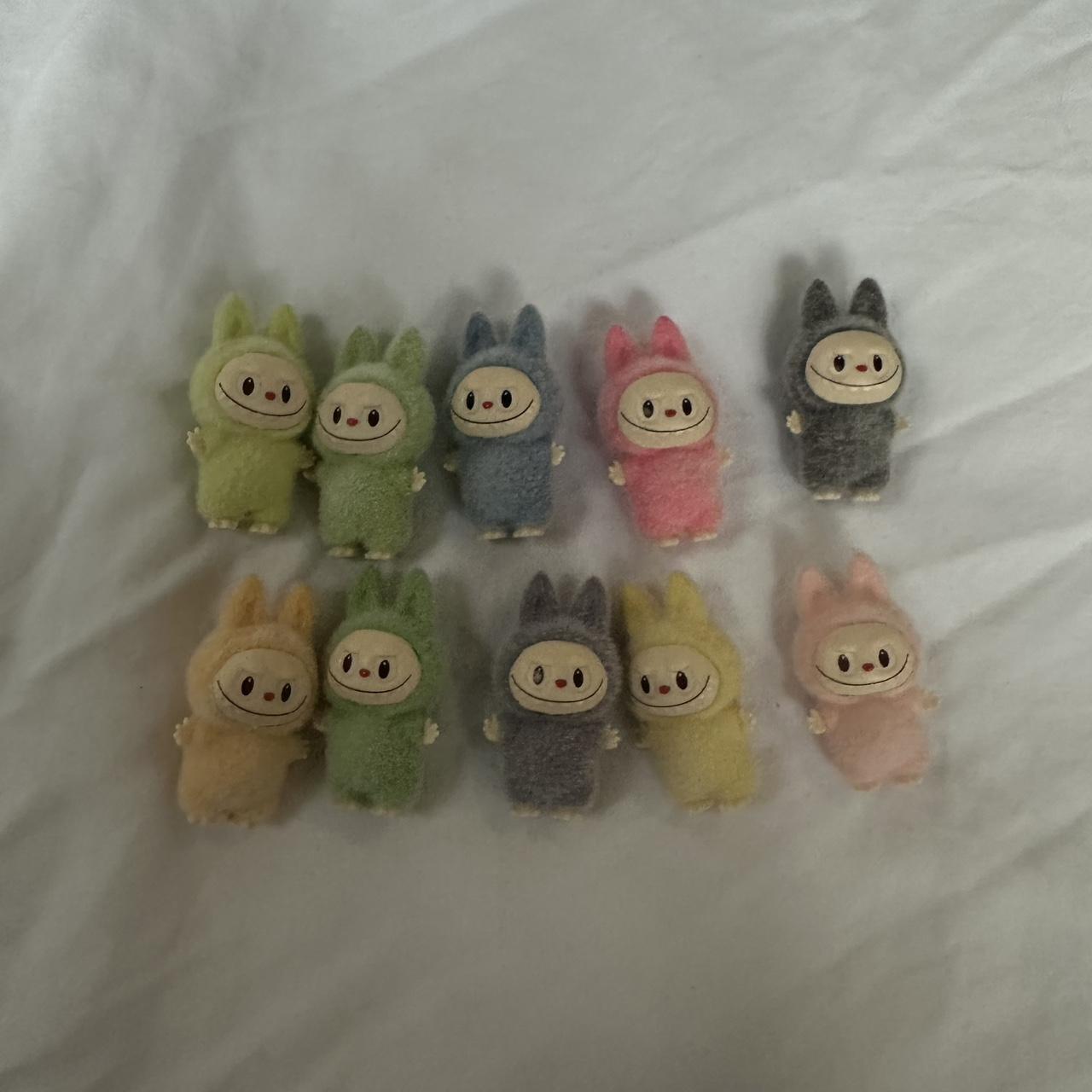 Random color Labubu standing mini figures! Will ship... - Depop