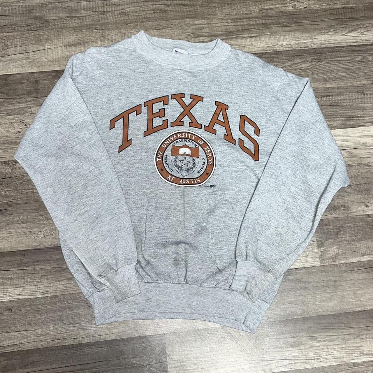 - vintage texas longhorns university of austin long... - Depop
