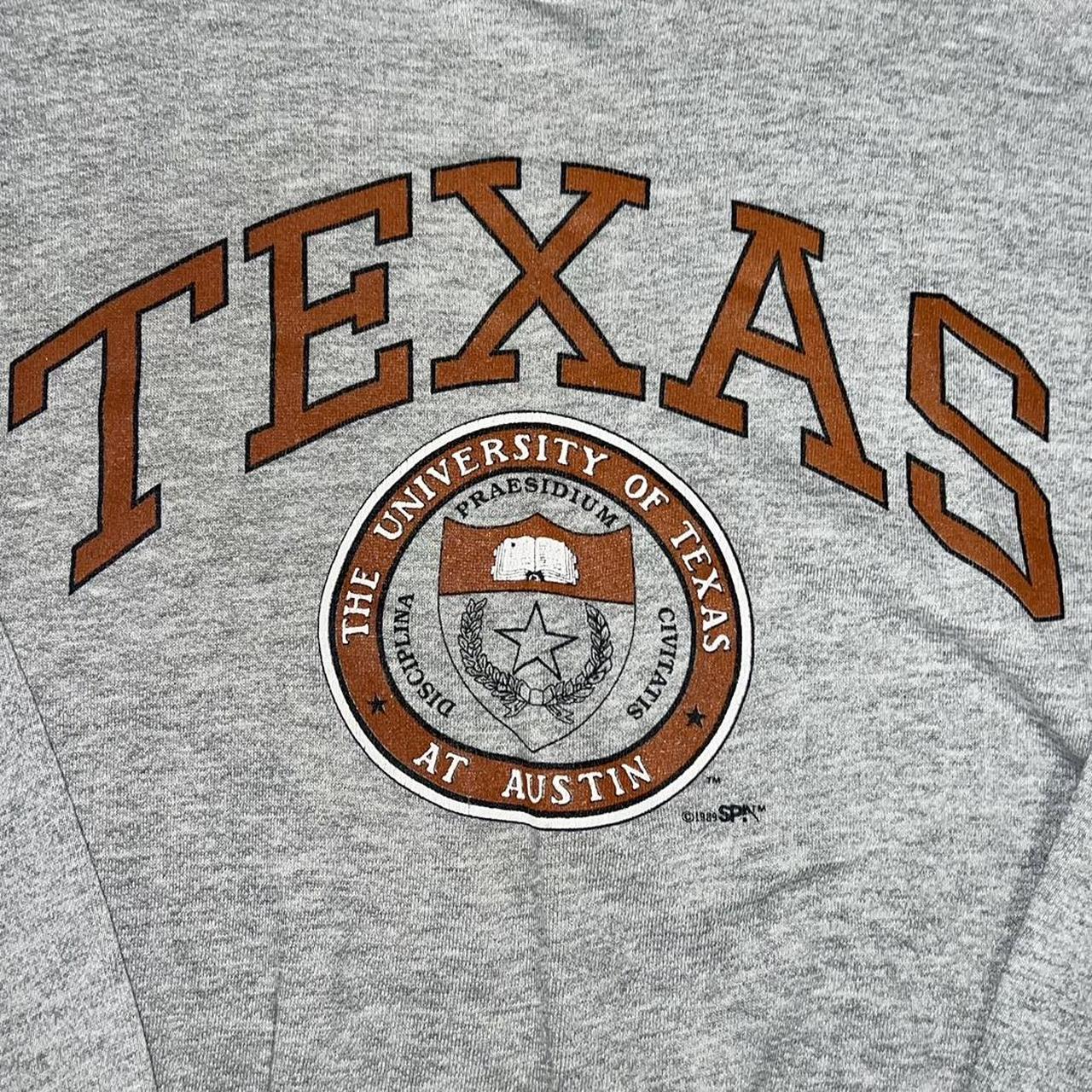- vintage texas longhorns university of austin long... - Depop