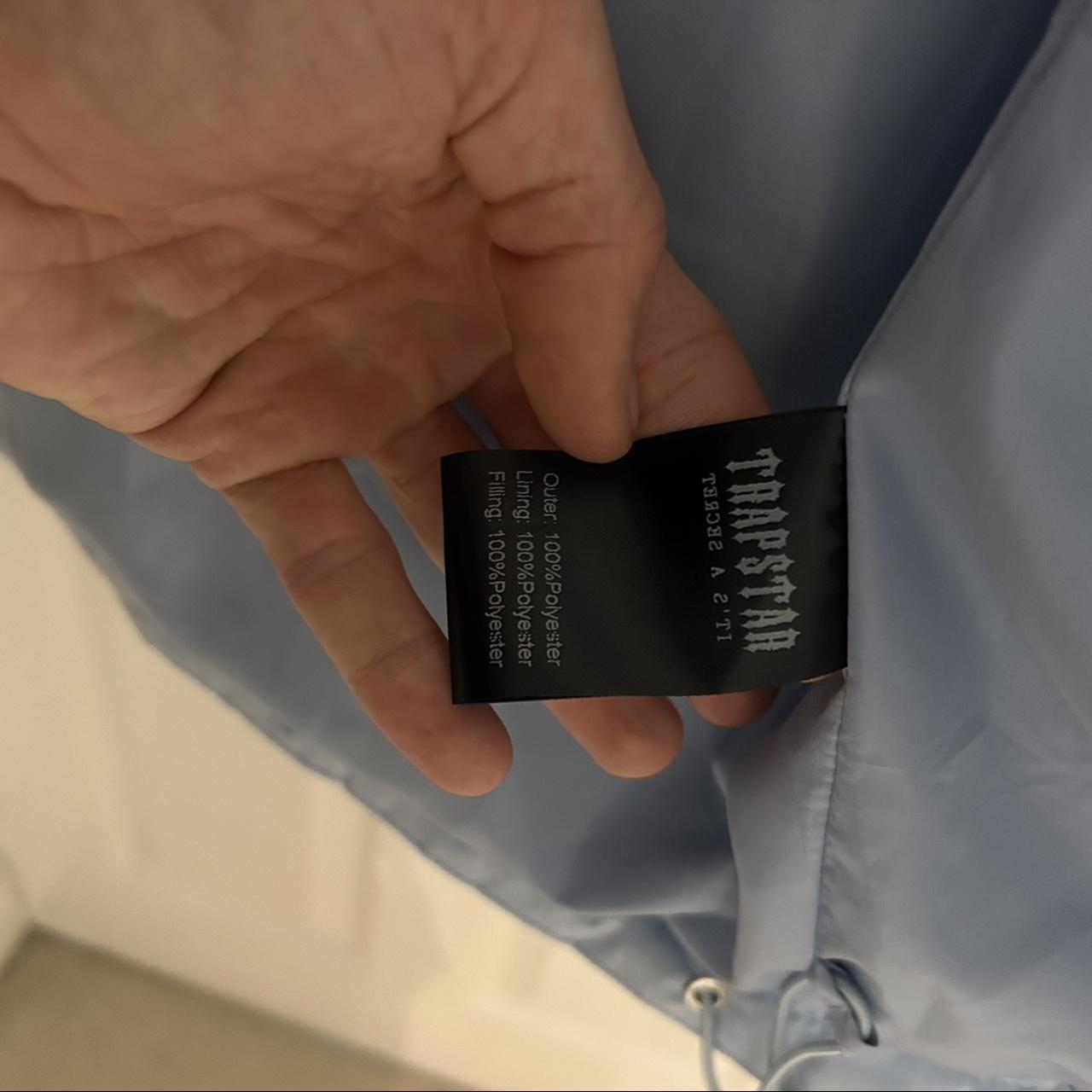 Trapstar Hyperdrive Ice Blue worn once - Depop