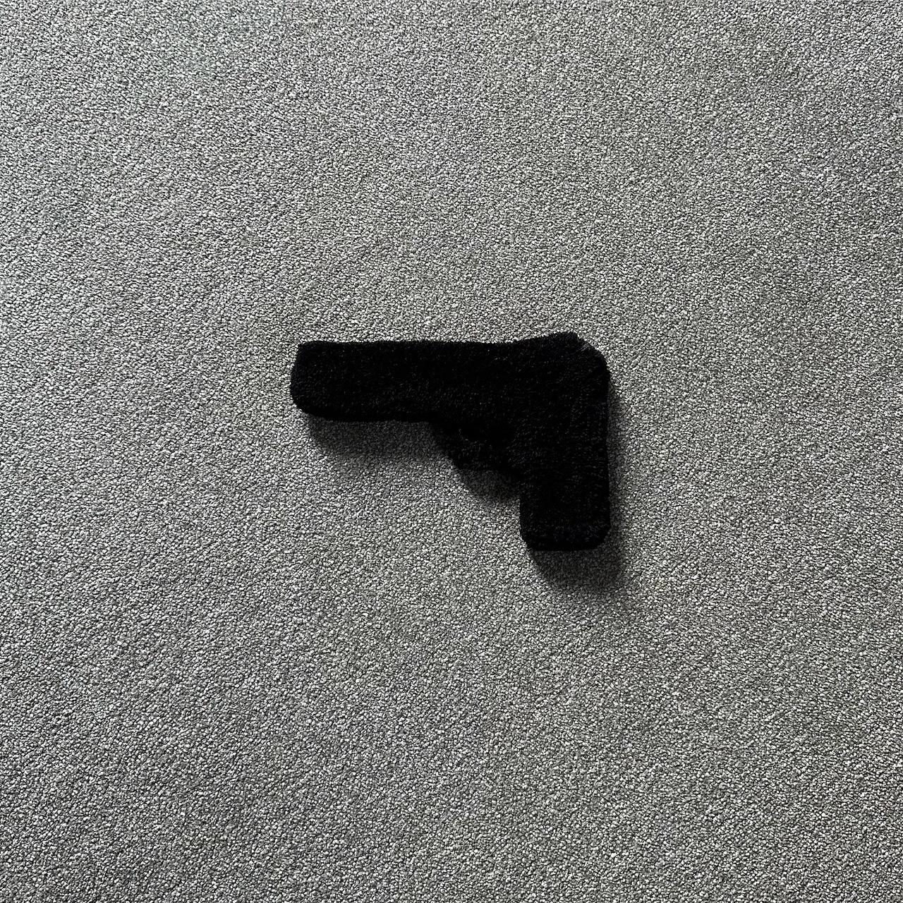Glock 45 handgun mini rug / wall hanging - 5” x... - Depop