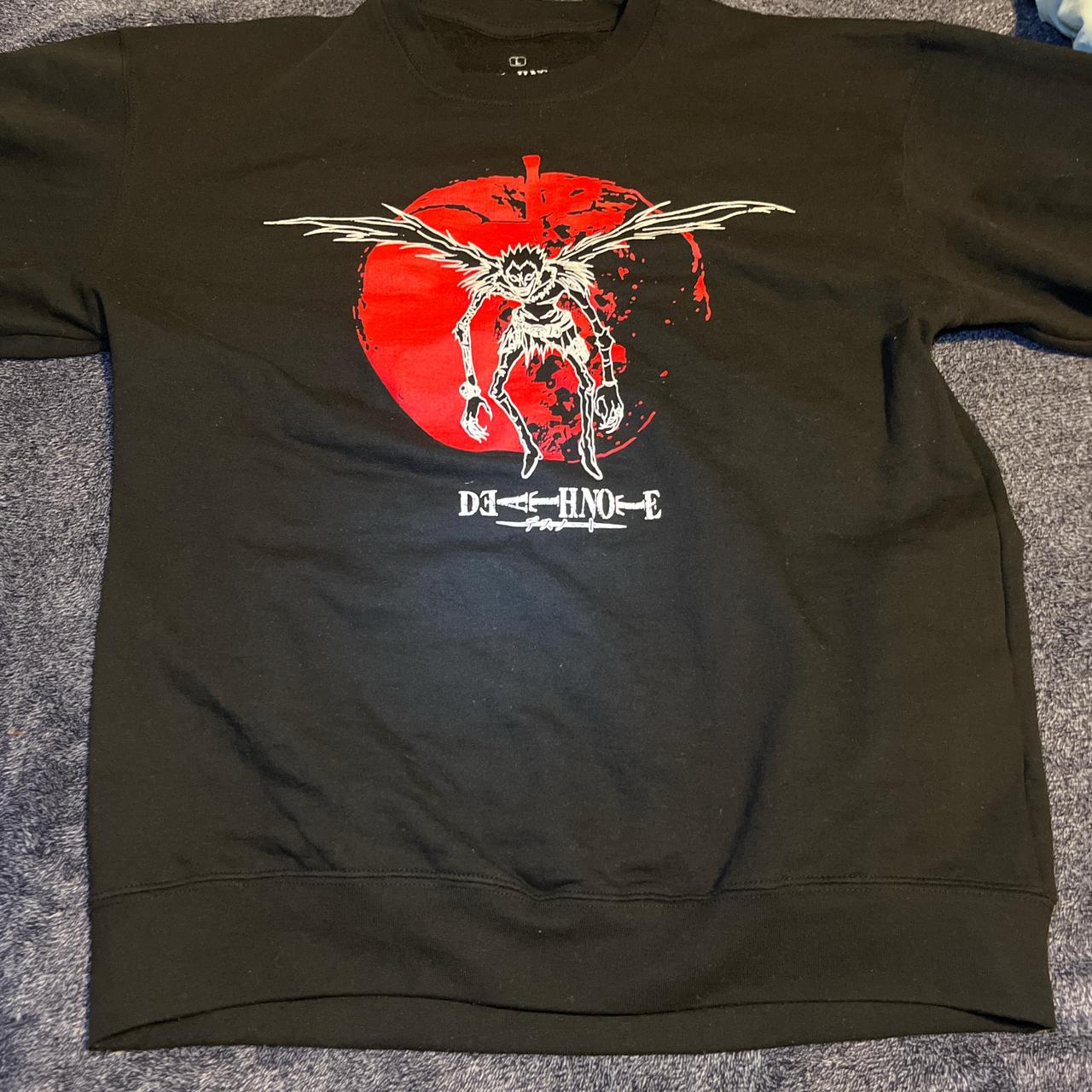 Death note sweater worn like 4 times - Depop