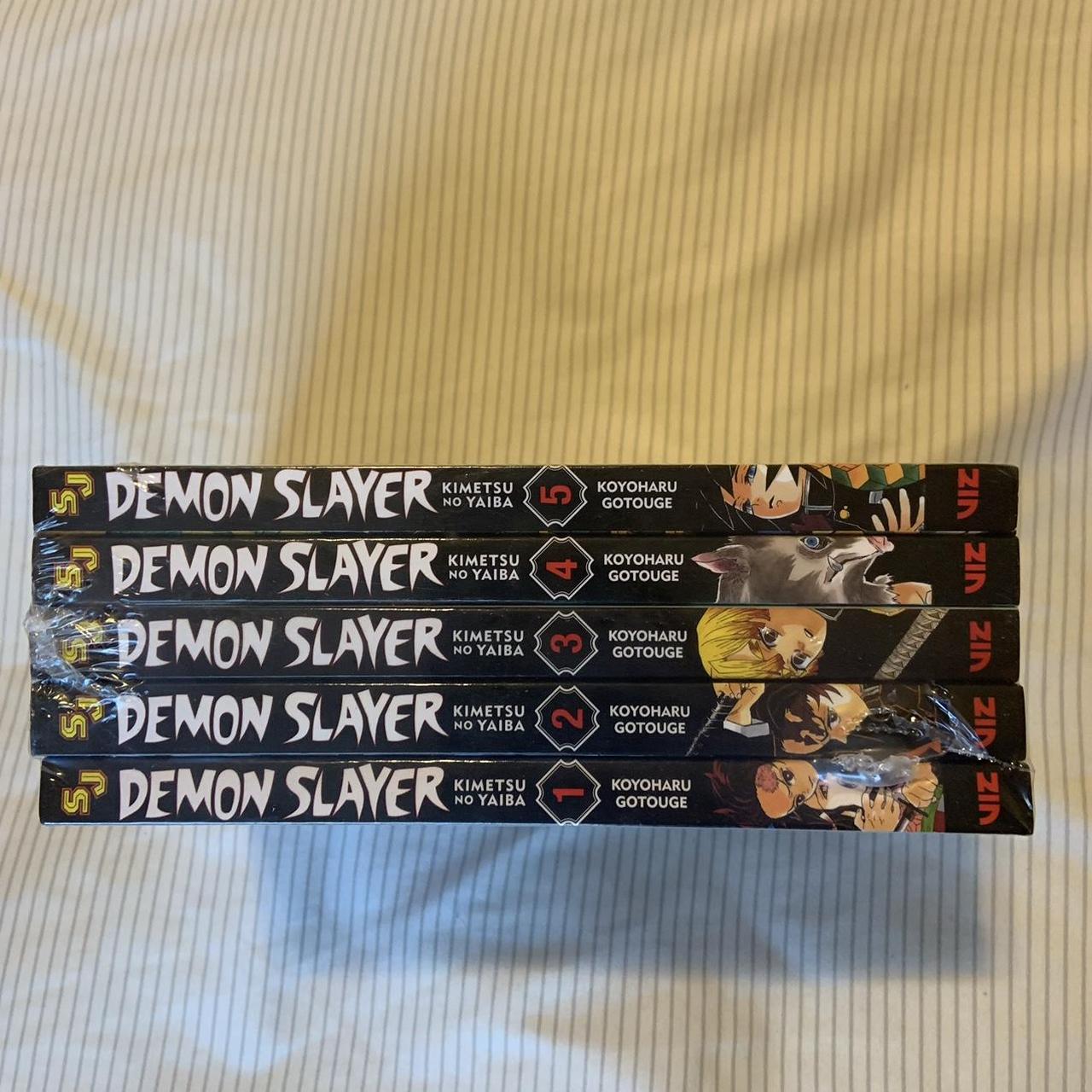 Brand new Demon slayer book set still wrapped in... - Depop