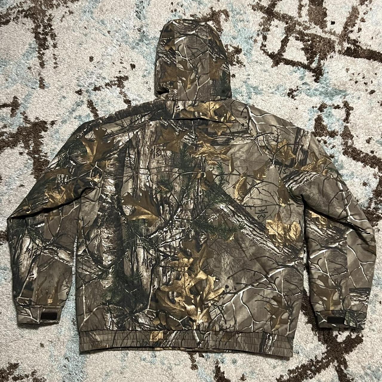 Realtree Xtra Camo Outdoor Work Jacket Size L... - Depop