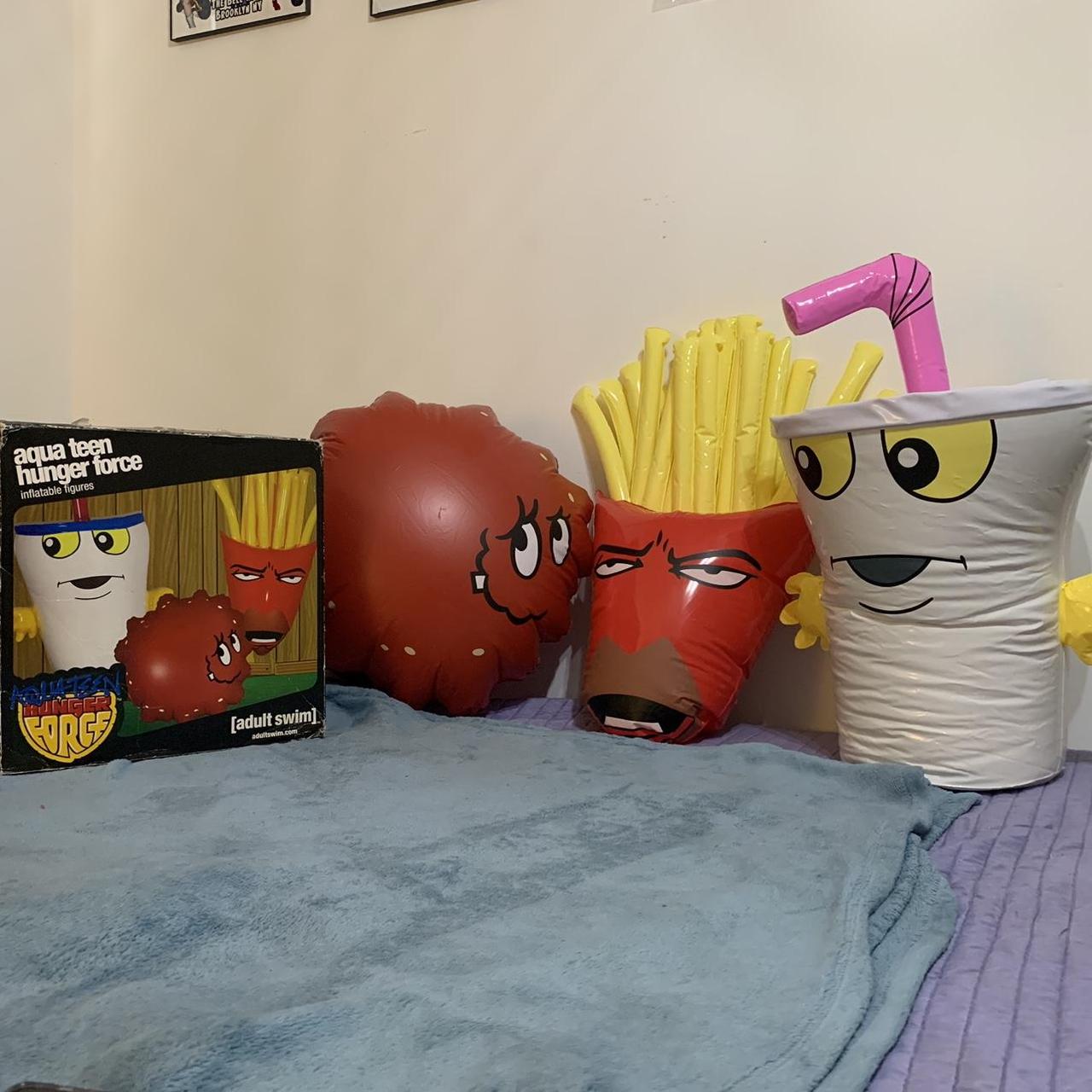 Aqua Teen Hunger Force Inflatables Dancing is... - Depop