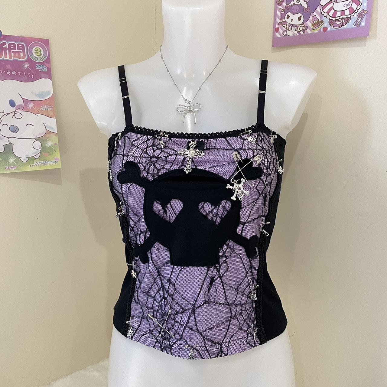 🤍*+:｡.｡†｡.｡:+*🤍* Y2K punk handmade... - Depop