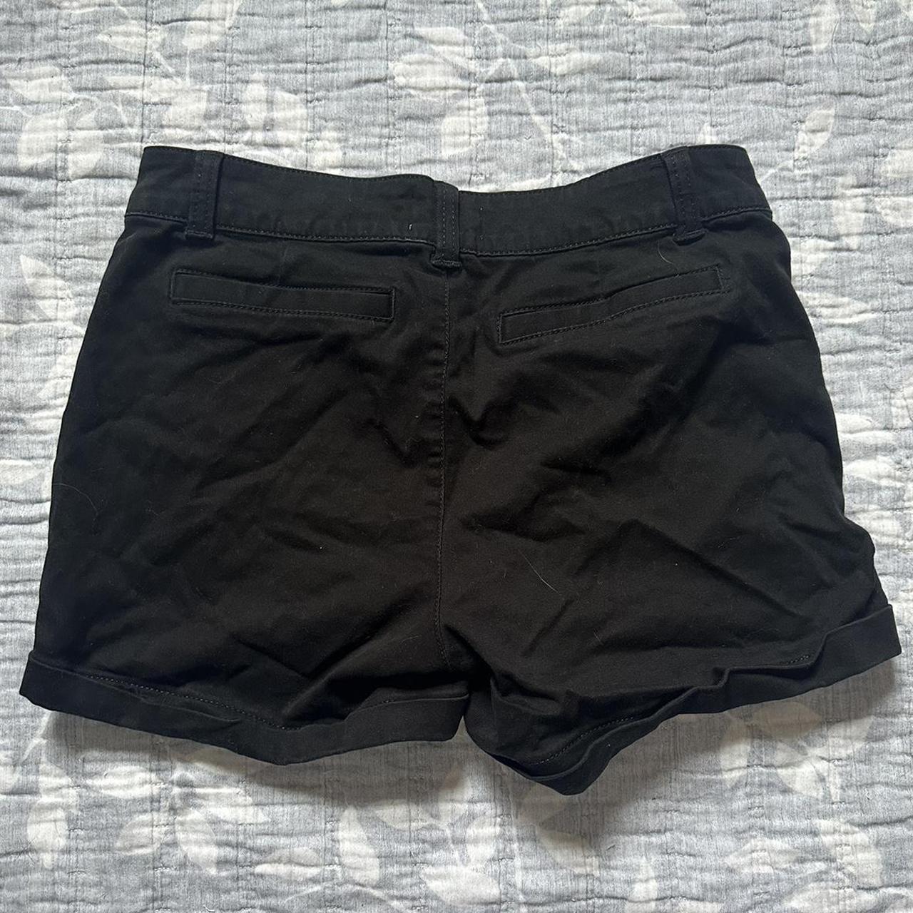 simple black short shorts cute and in good... - Depop