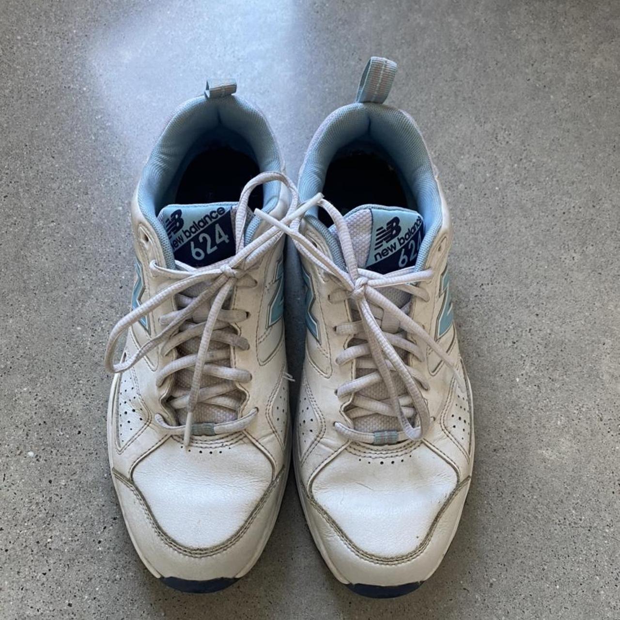 Vintage dad New balance 624 sneakers 👟 Worn but... - Depop