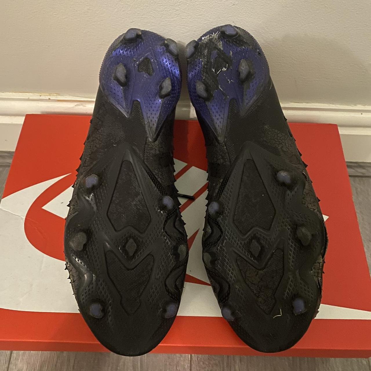 Black and purple adidas predator football boots.... - Depop