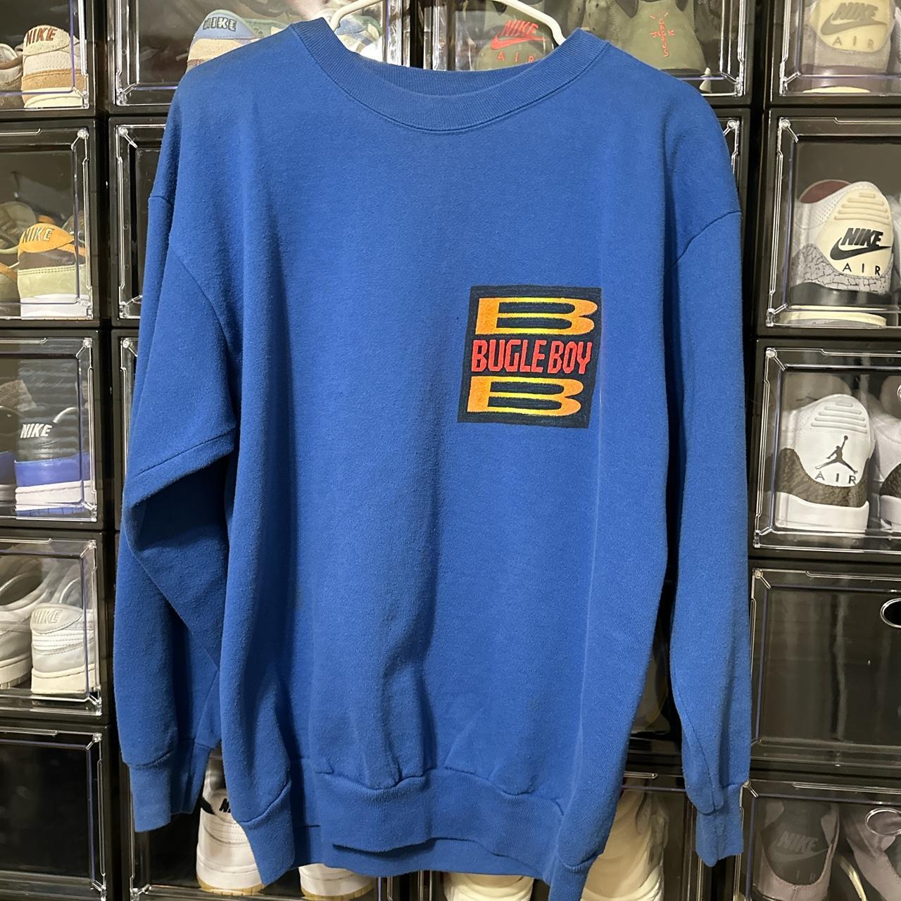 Bugle Boy Crewneck Size L Made in USA #vintage - Depop