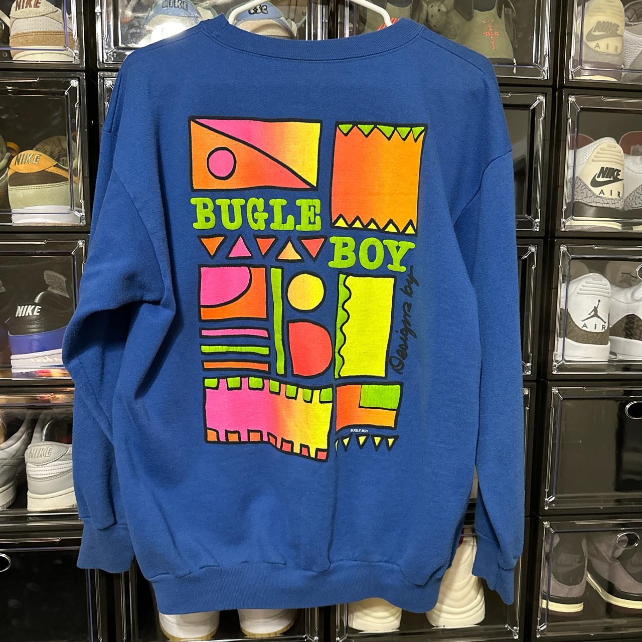 Bugle Boy Crewneck Size L Made in USA #vintage - Depop