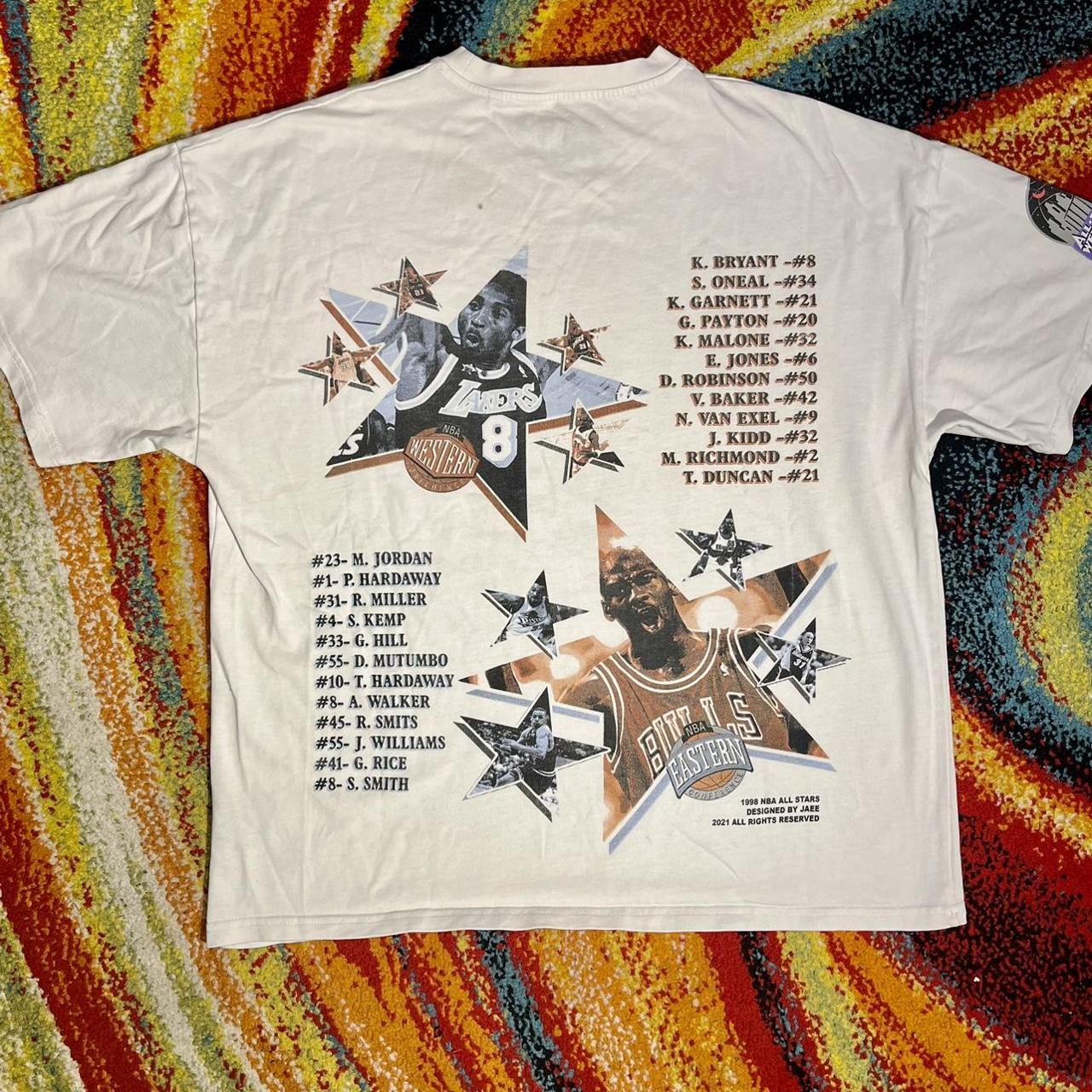 -Jaee Editz 2021 Kobe/MJ Graphic Tee -Size M, but... - Depop