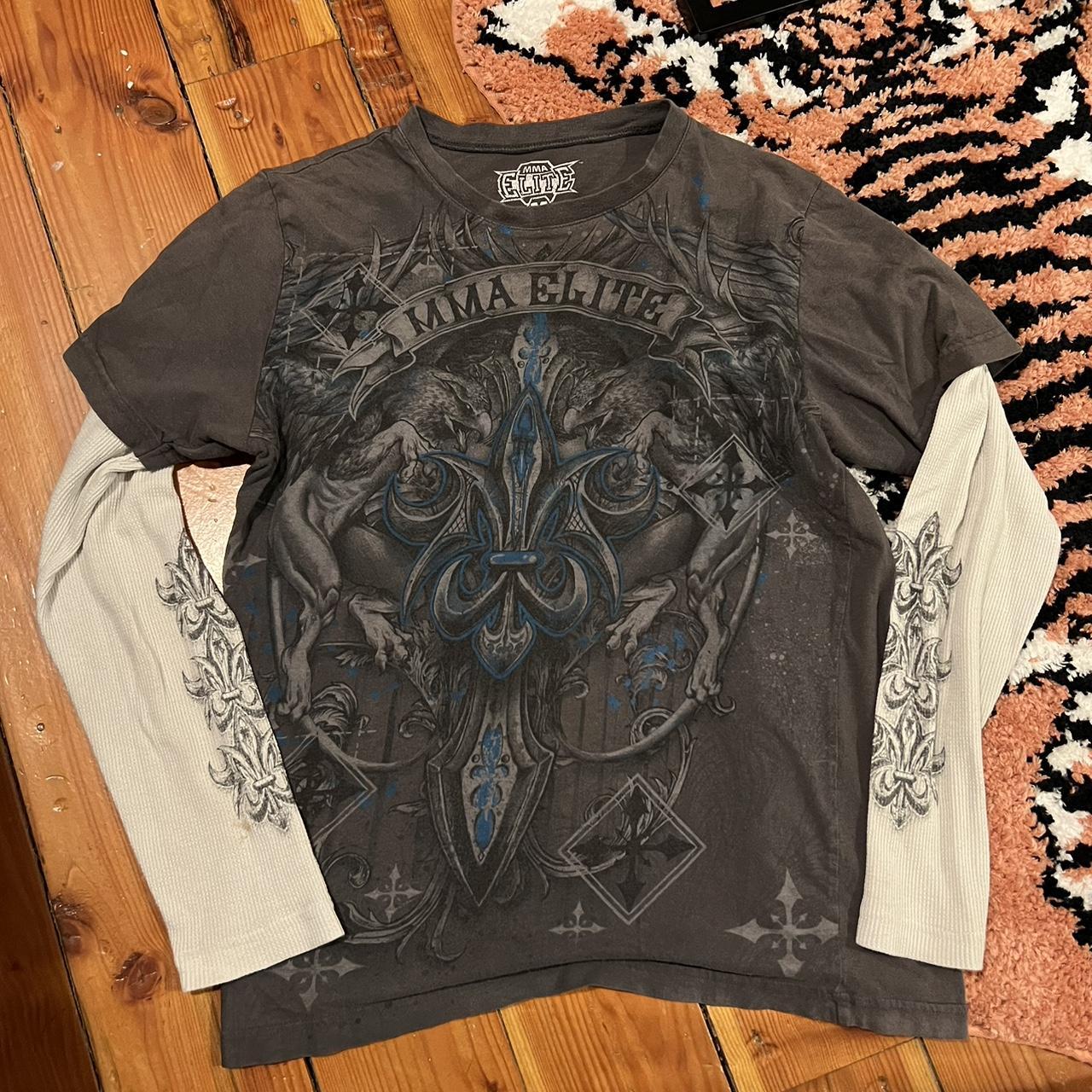 mma elite long sleeve - Depop