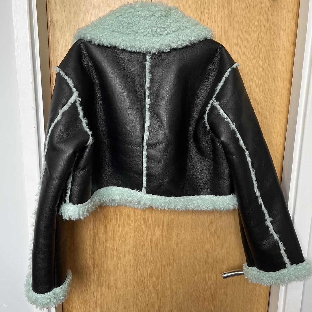 As new ASOS fake leather jacket perfect for summer... - Depop