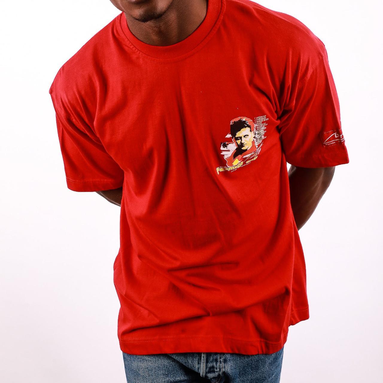 Vintage Unbranded T-Shirt in Red Size on Label -... - Depop